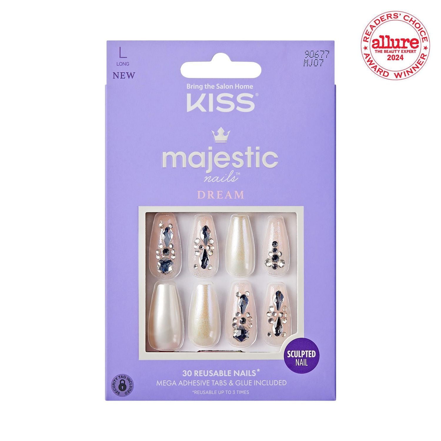 Click here for Kiss Majestic - Fake Nails  30 Count  Long Long prices
