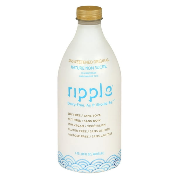 Ripple Unsweetened Original Plant Based Pea Beverage - Walmart.ca