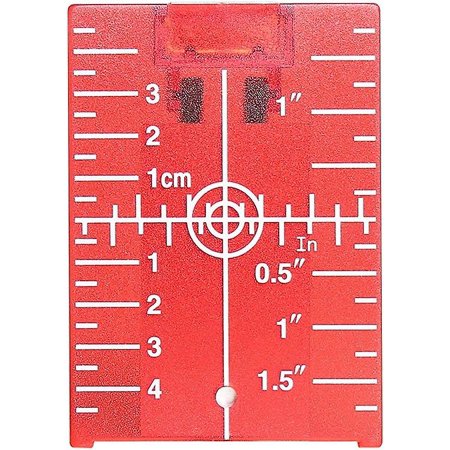 Tp01R Red Laser Target, Magnetic Laser Target With Reflectors ...