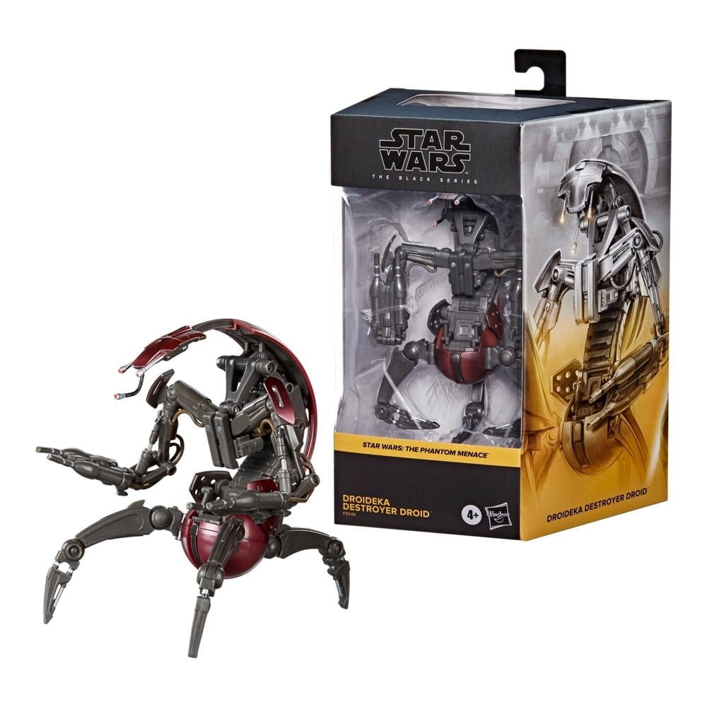 Figura De Acción Hasbro Star Wars Droideka Destroyer Droid Black Series