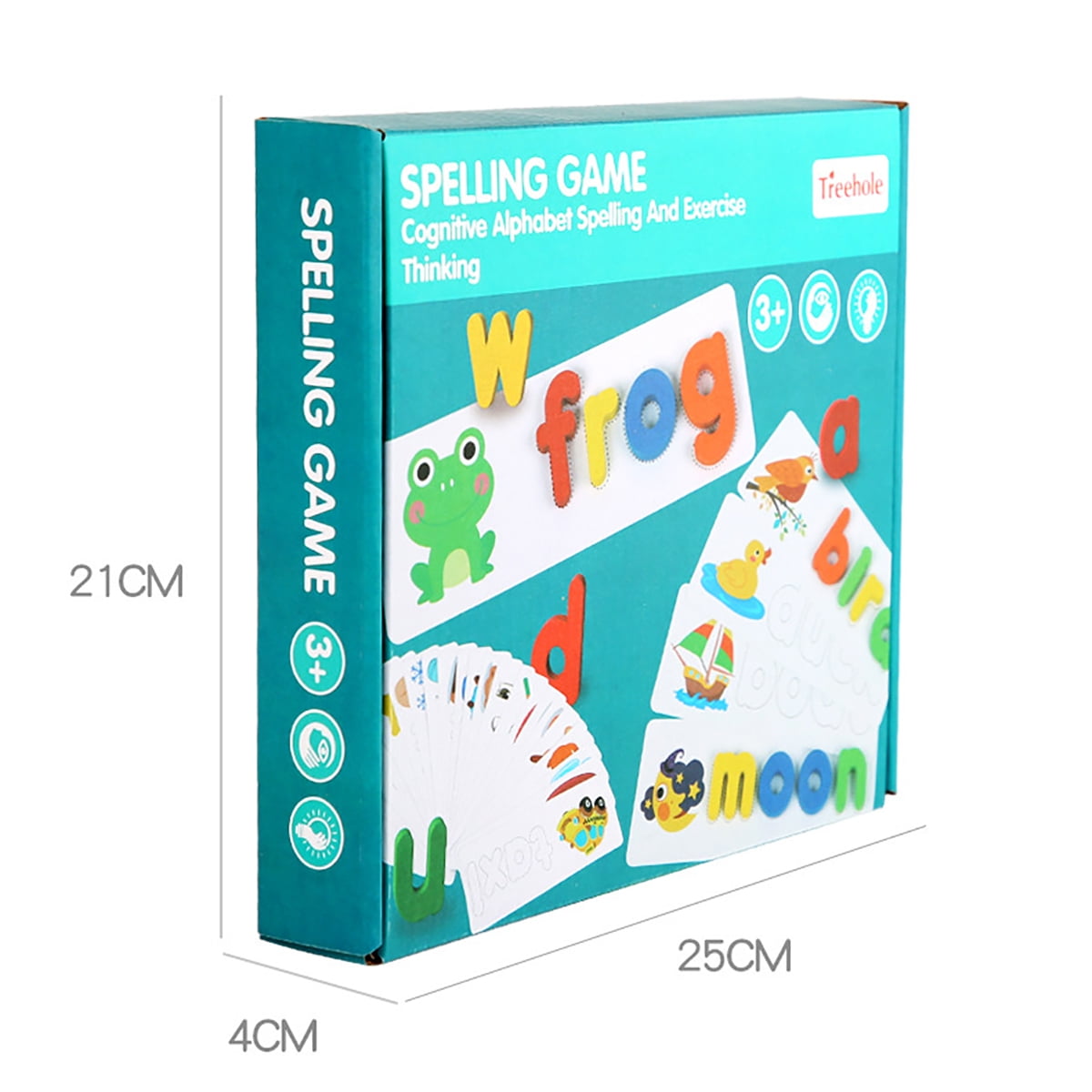 Word Spelling Game English Early Learning Cognitive Word Spelling ...