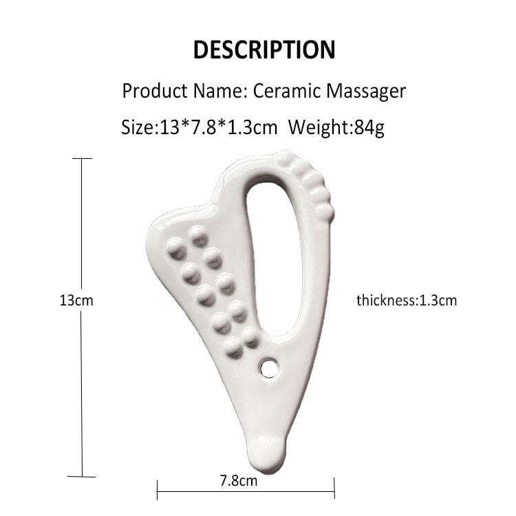 Click here for Unbranded Ceramic Gua Sha Tool: Full-Body Massage... prices