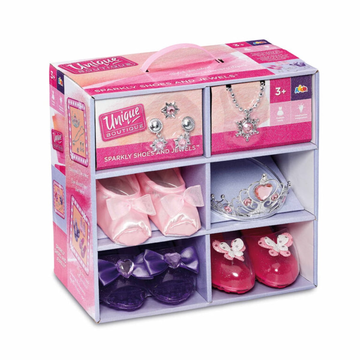 Click here for Unique Boutique - Sparkly Shoes And Jewels Set. Fo... prices