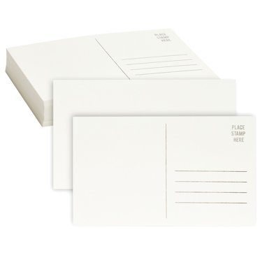 200-Pack 4x6 in, 110lb Cardstock Paper, Ideal for DIY Postcards ...