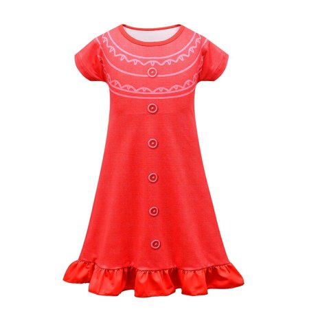 Disney Turning Red Costume Princess Dress Suit Charm for Girls Cosplay ...