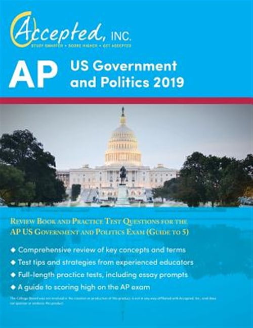 AP US Government and Politics 2019 : Review Book and Practice Test ...