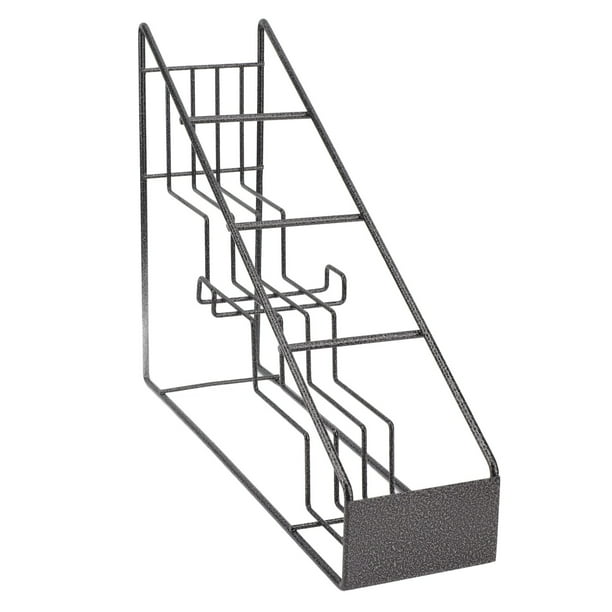 Spice Rack, Staircase Shape Compartment Wire Bottle Holder Rust ...