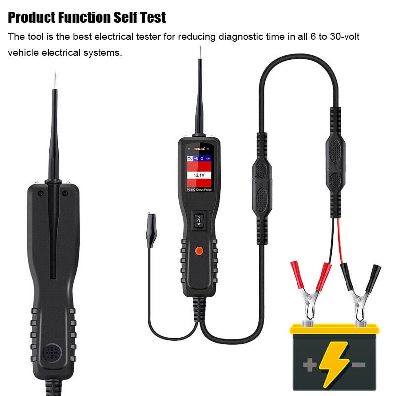 Buy ANCEL Automotive Power Circuit Probe Tester 12V & 24V Car ...