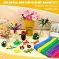 BESTSKY Pipe Cleaners,100Pcs Pipe Cleaners Craft Supplies,Light Golden ...