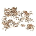LHCER Music Notes Unfinished Wood,100Pcs Musical Note Wood Pieces ...