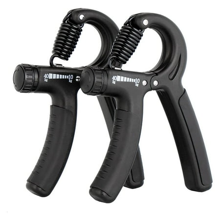Hand Grip Strengthener 2 Pack, Adjustable Resistance 22-88 lbs Forearm ...