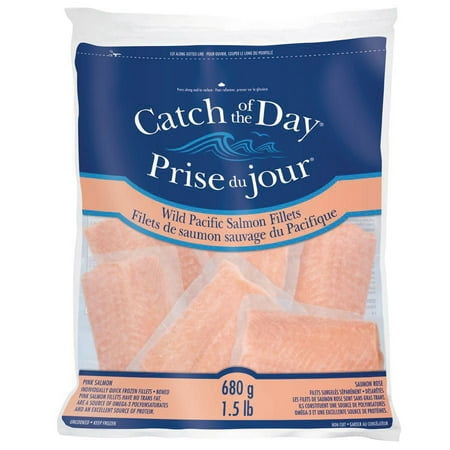 Catch Of The Day Wild Pacific Salmon Fillets, 680 g - Walmart.ca