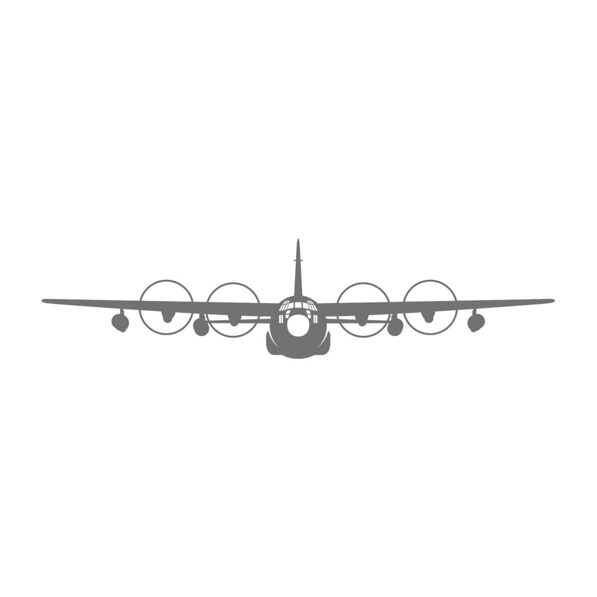 MC-130 Spinning Props Sticker Decal Die Cut - Self Adhesive Vinyl ...