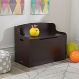 KidKraft Fill with Fun Wooden Toy Box with Safety Hinges, Espresso ...