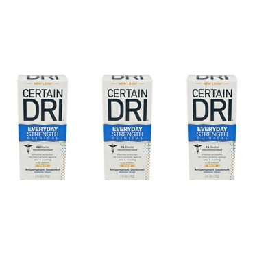 Certain Dri Extra Strength Clinical Antiperspirant Deodorant, Solid, 1. ...