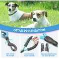 5 ft Dog leash with comfortable padded handle and highly reflective ...