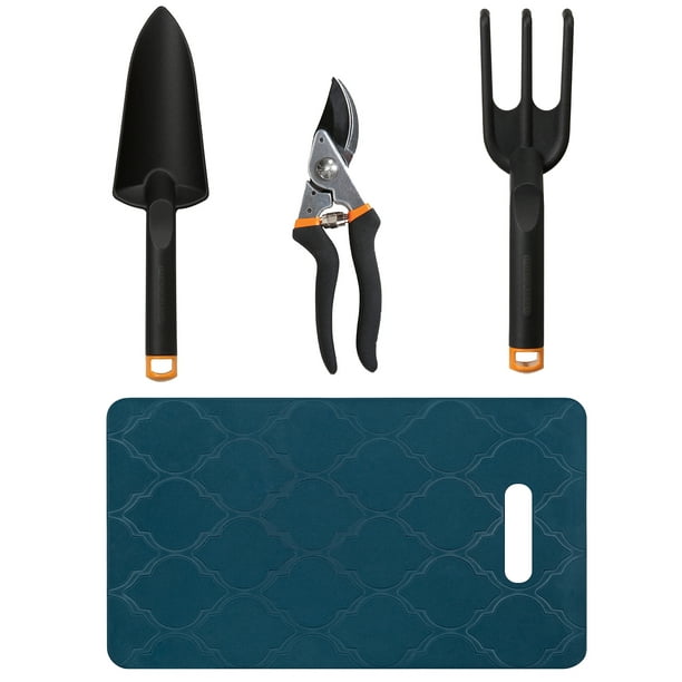 Fiskars 4-Piece Planting and Pruning Garden Tool Set - Walmart.com