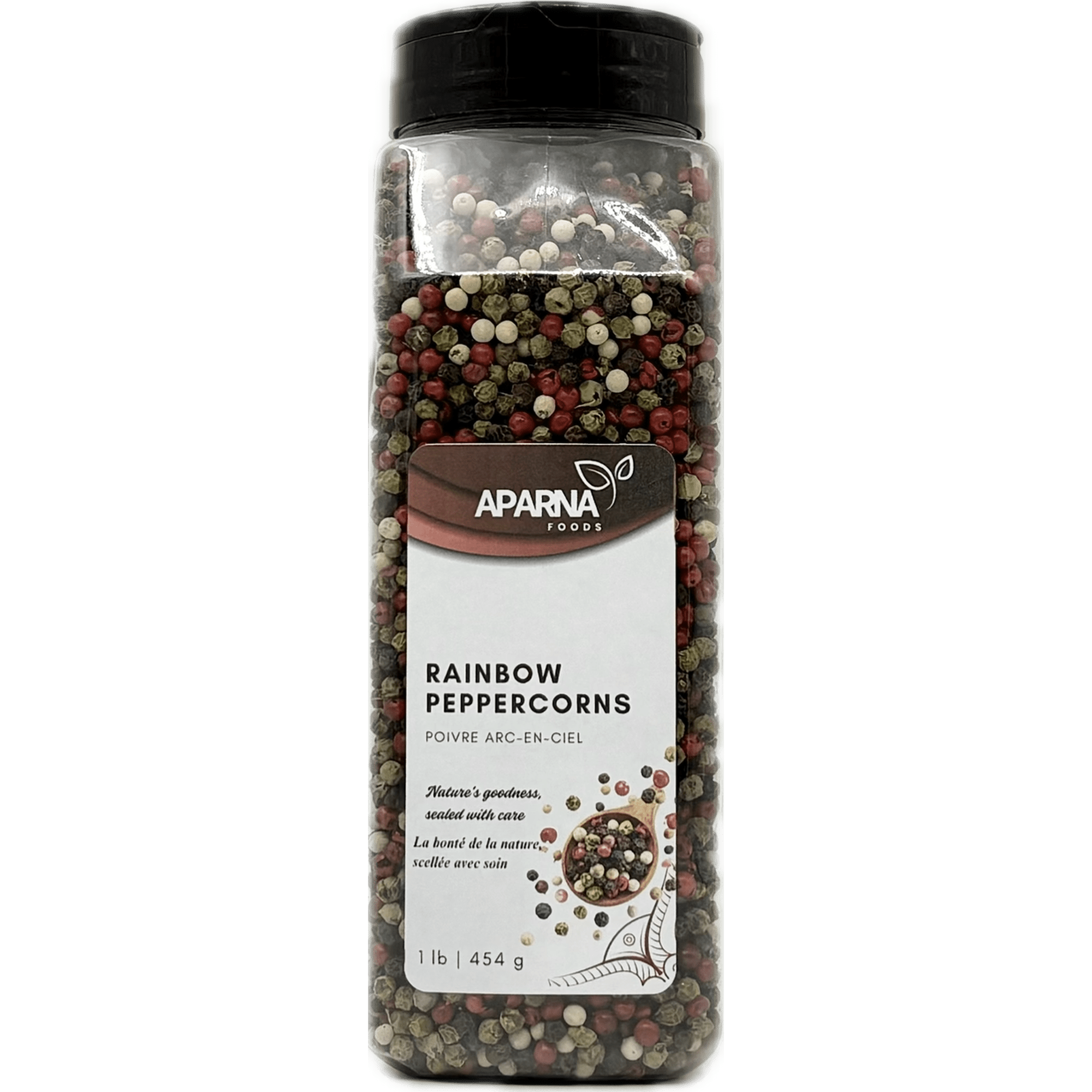 Click here for Aparna Foods Rainbow Peppercorns 1lb prices