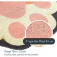 Cute Cat Litter Mat 24”x16”, Litter Box Mat, Litter Trapping Mat, Soft ...