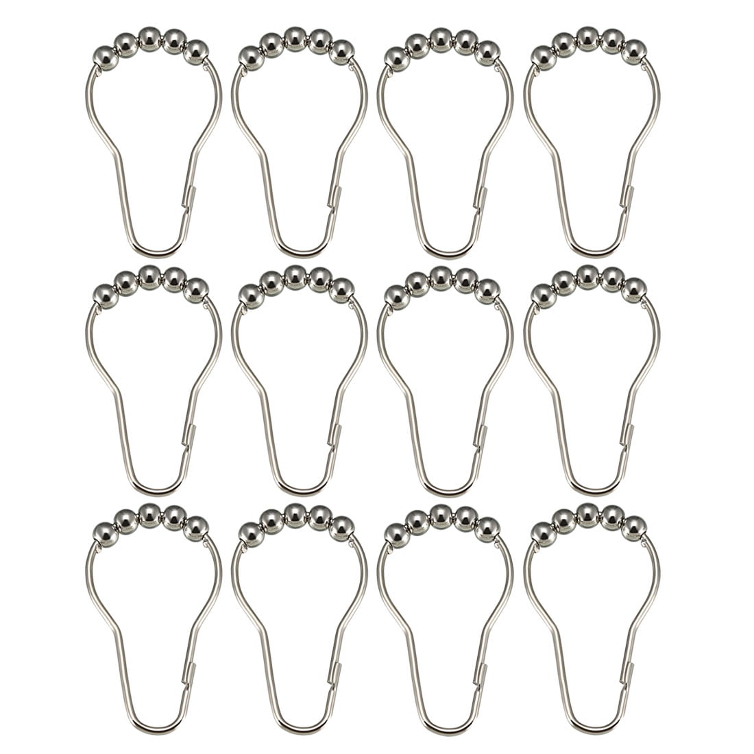 Click here for Unique Bargains Shower Curtain Ring Hooks For Show... prices