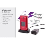 GreatCall Jitterbug Large Simple Flip Cell Phone with Camera for ...