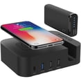 Naztech Ultimate Power Station Black (14485-HYP) - Walmart.com