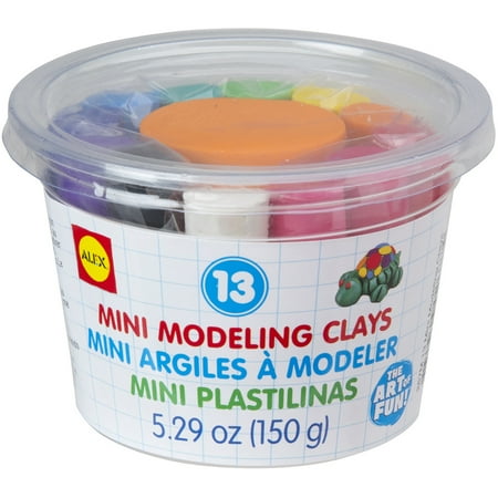 Mini Modeling Clay .4oz 13/Pkg-Assorted Colors | Walmart Canada