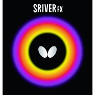 Butterfly Sriver-FX Table Tennis Rubber, 2.1 mm, Black - Walmart.com