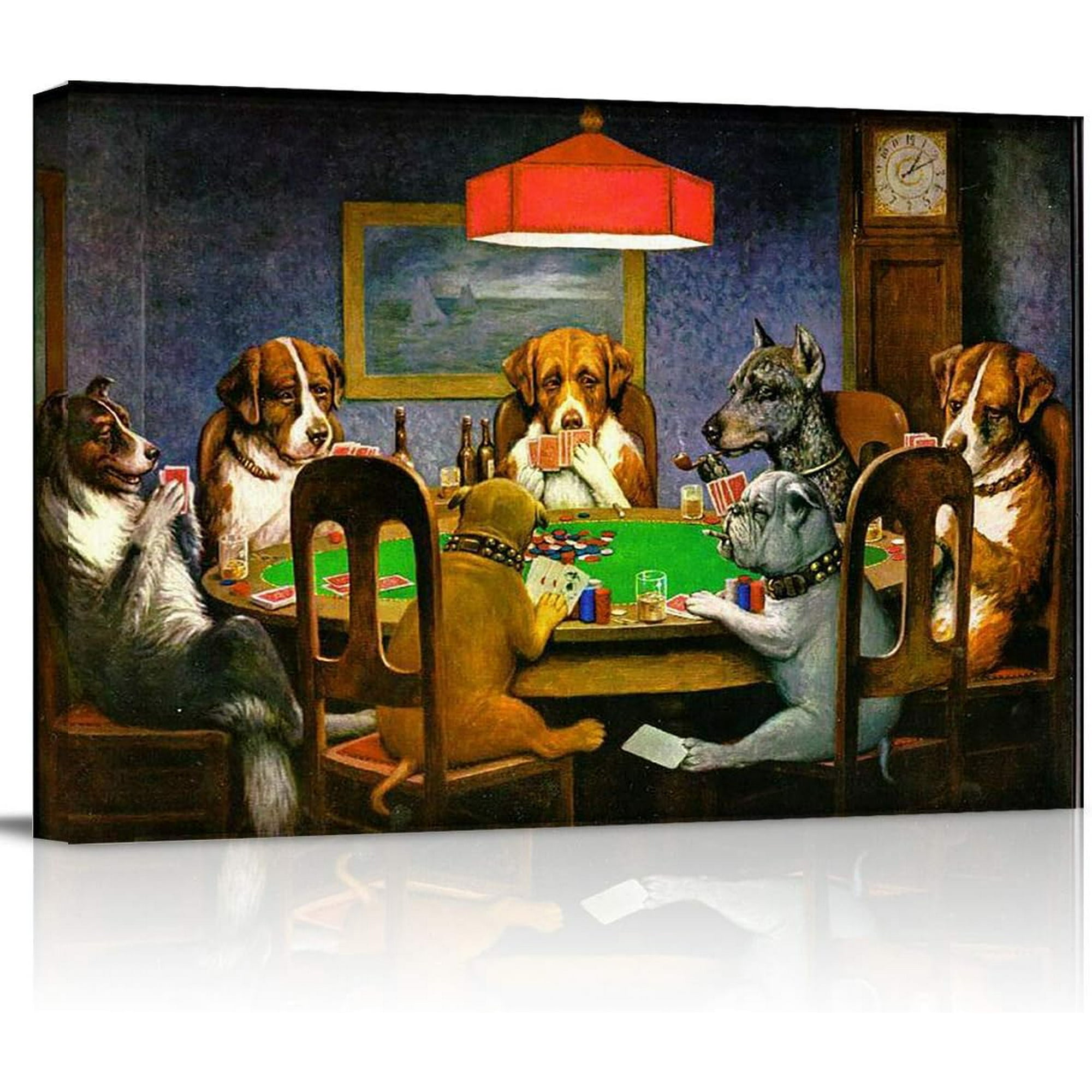 Click here for Yccj-Canvas Print Wall Art - Pokers Dogs Dogs Play... prices