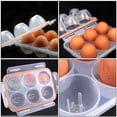 FRCOLOR Reusable Egg Protection Box Backpack Egg Holder 19.2X8.7X13.4CM ...