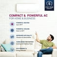 Della 12000 Btu Wifi Enabled 20 Seer Cools Up To 550 Sq Ft 110 120v