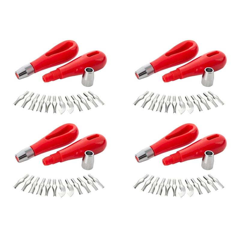 Linoleum Cutter Set, 8 Sets Craft with 24 Assorted Blades for Cutting ...