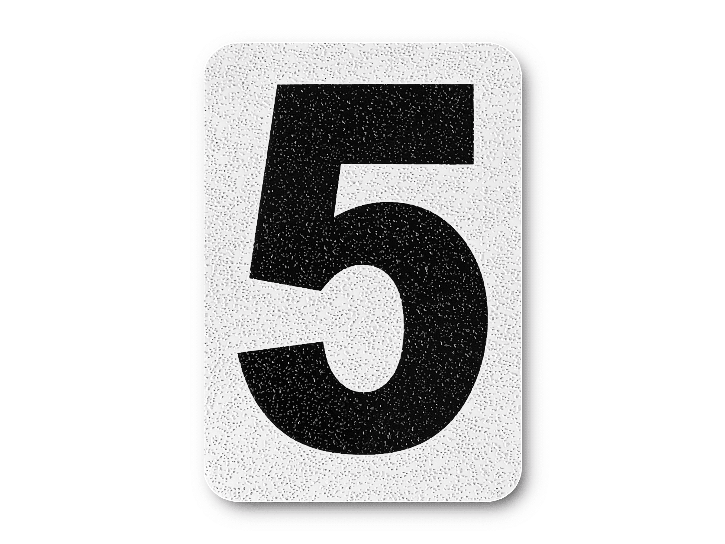6 Inch Individual Number for Mailbox, House, Office, Apartment, Easy ...