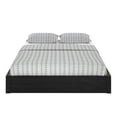 Ameriwood Home Austin Queen Platform Bed Frame, Black Oak - Walmart.com