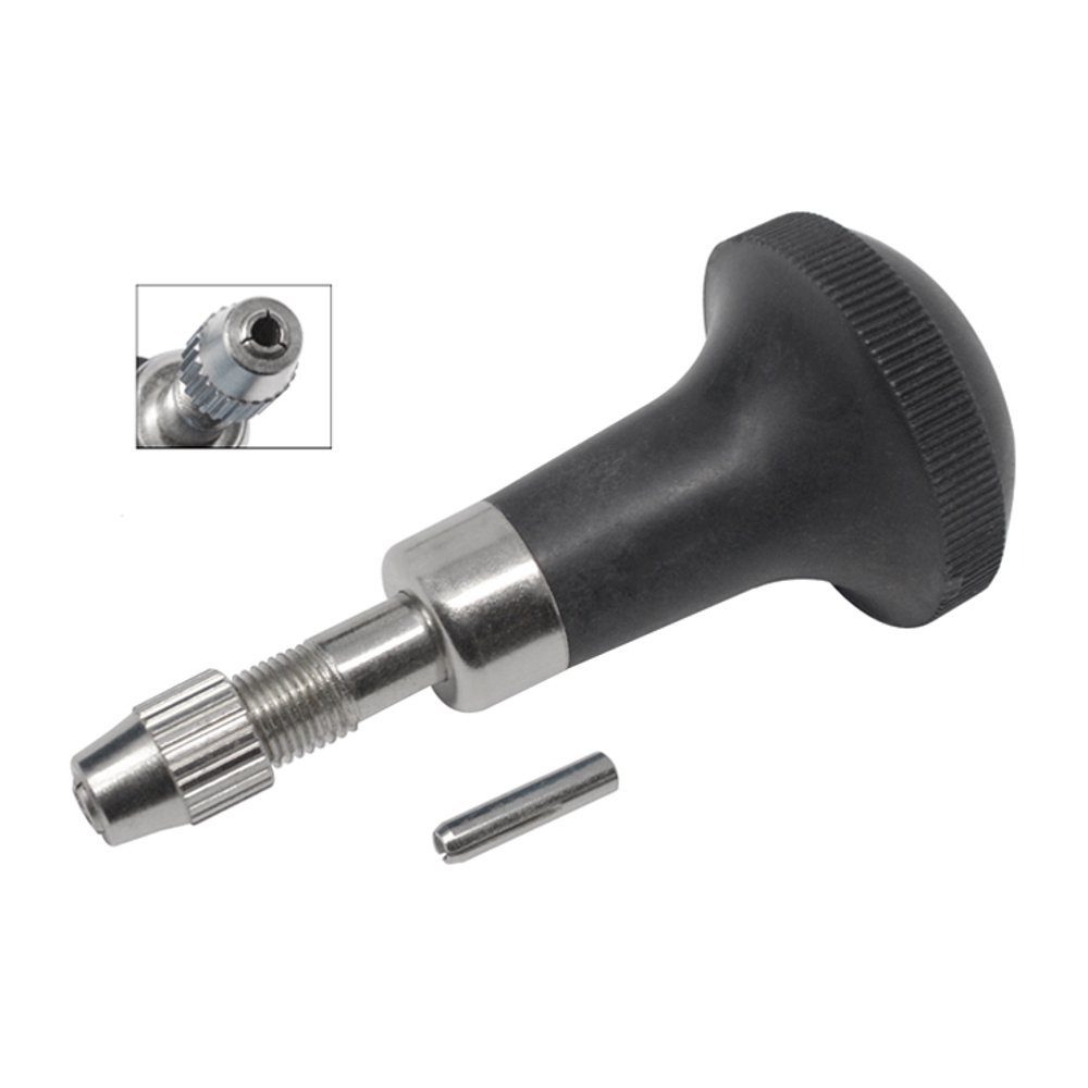 Graver-Type Chuck Pin Tong Vise with Wooden Handle and 1 Extra Collet ...