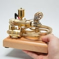 Steam Engine Model Kits That Works, 1.9cc Horizontal Single-Cylinder 4 ...