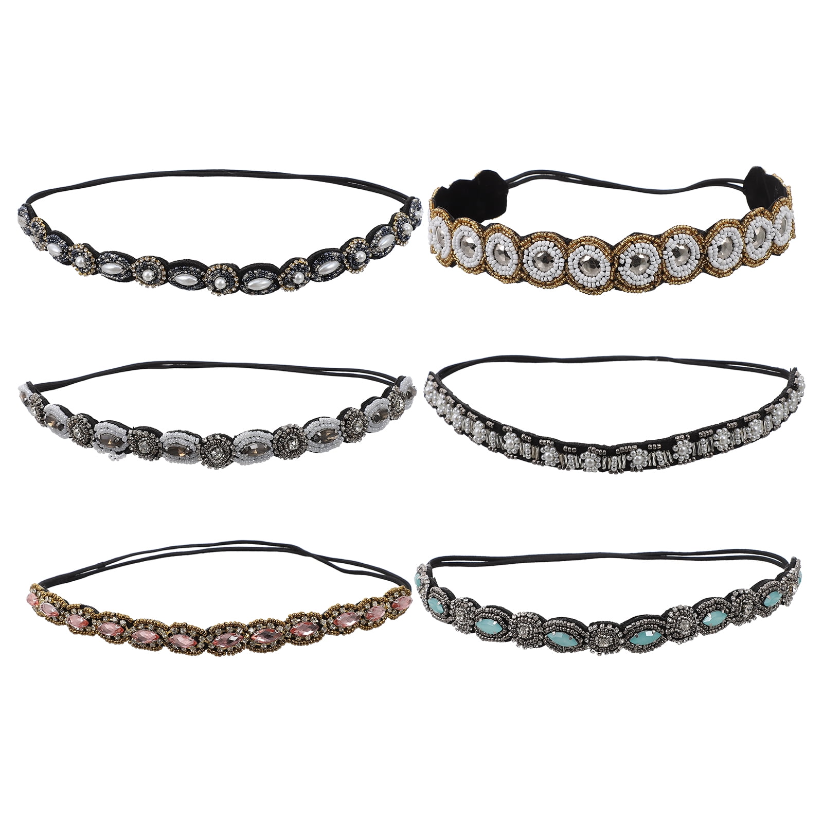 Click here for Shisuyan 6pcs Rhinestone Headband Crystal Headband... prices
