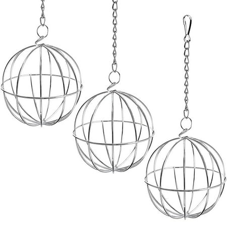 Ustyle Stainless Steel Feeder Toys Hanging Feeder Ball Hay Ball Rabbit ...