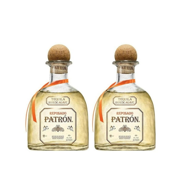 Pack de 2 Tequila Patrón Reposado 750 ml Patrón Reposado | Bodega ...