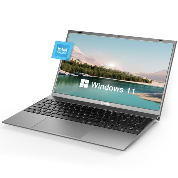 Coolby 15.6 inch Windows 11 Pro Laptop, IPS 1920x1080, 12GB / 256GB SSD ...