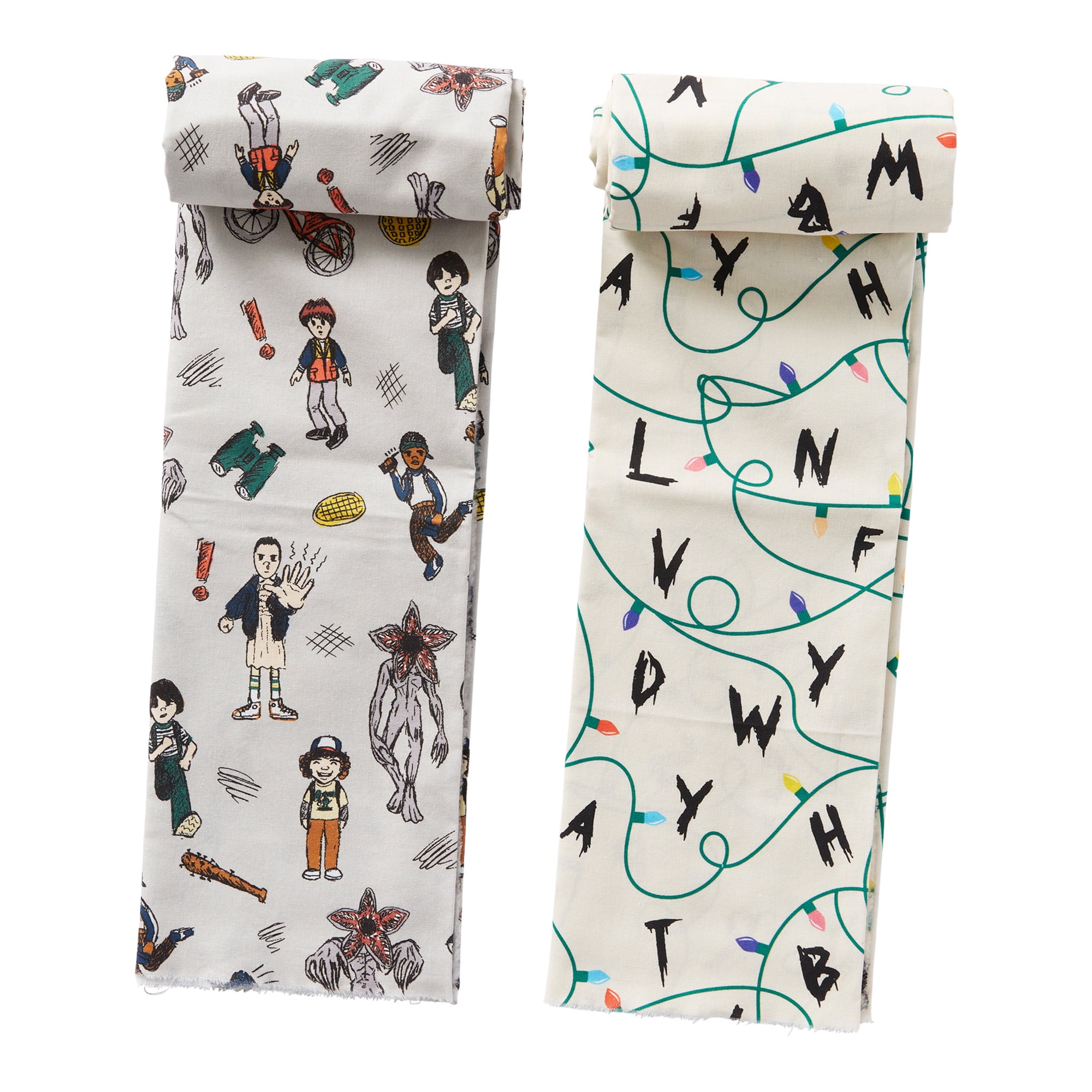 Buy Netflix Stranger Things Cotton Fabric & Patch Diy Kit, 5 Patches ...