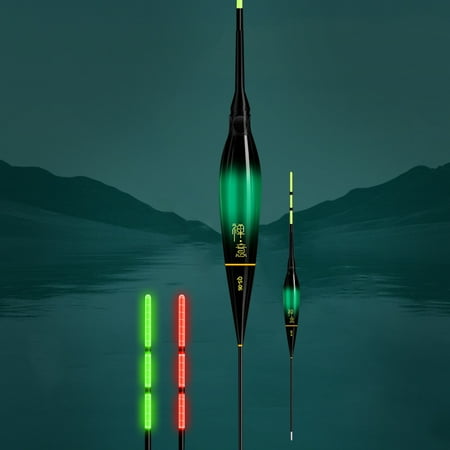 jinnoda 3 G Glowing Light Up Bobbers for Fishing with Luminous LED ...