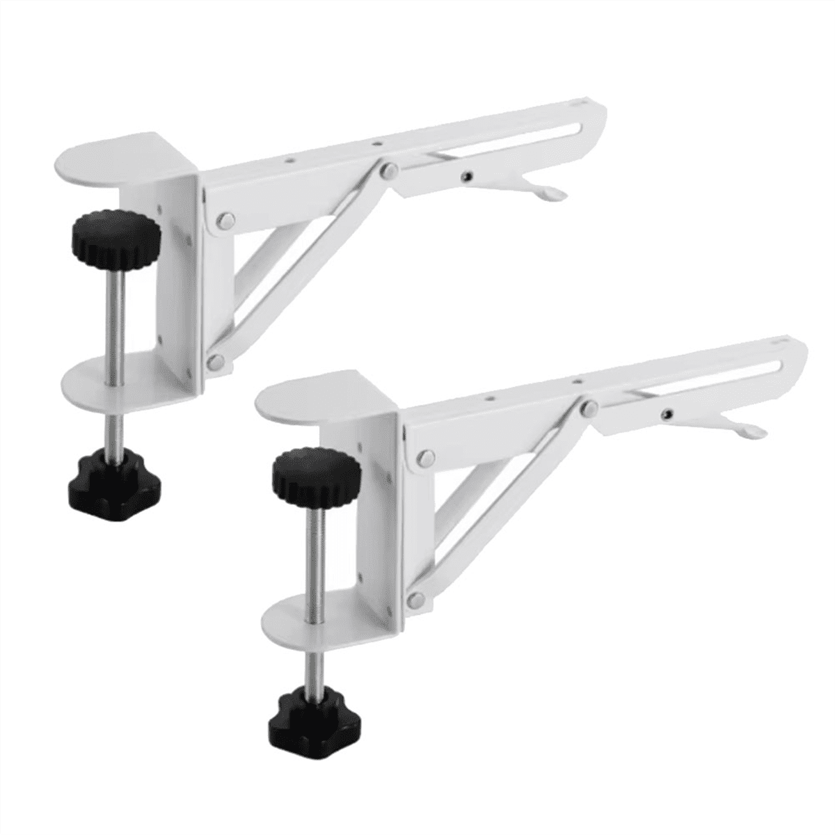 Click here for Unbranded 2pcs White Foldable Desk Extender Clamp... prices