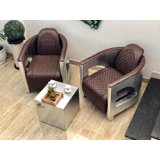 Nauticalmart Aluminum Aviator Spitfire Sofa Chair Wing Desk Coffee ...