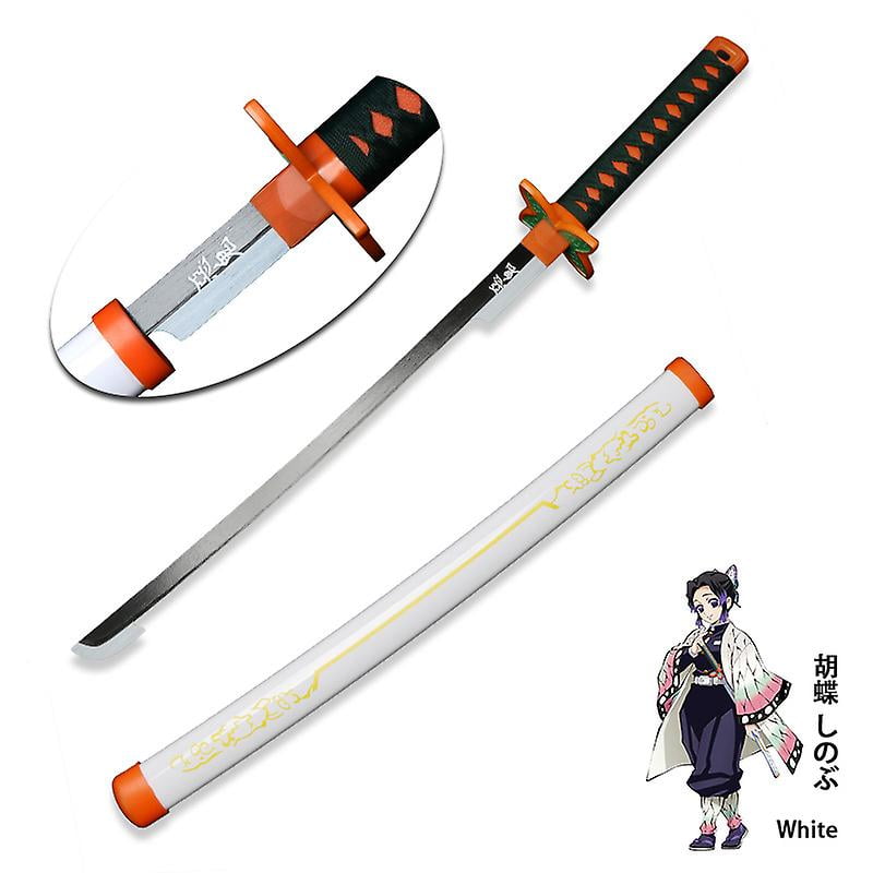 80cm Upgrade Demon Slayer Anime Katana Sword Weapon Prop Zenitsu ...