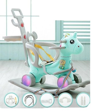 Children Cute Unicorn Rocking Horse Stroller | Walmart Canada
