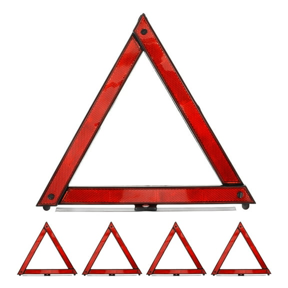ENLOY DOT Approved Reflective Warning Safety Triangles Kit for Vehicles ...
