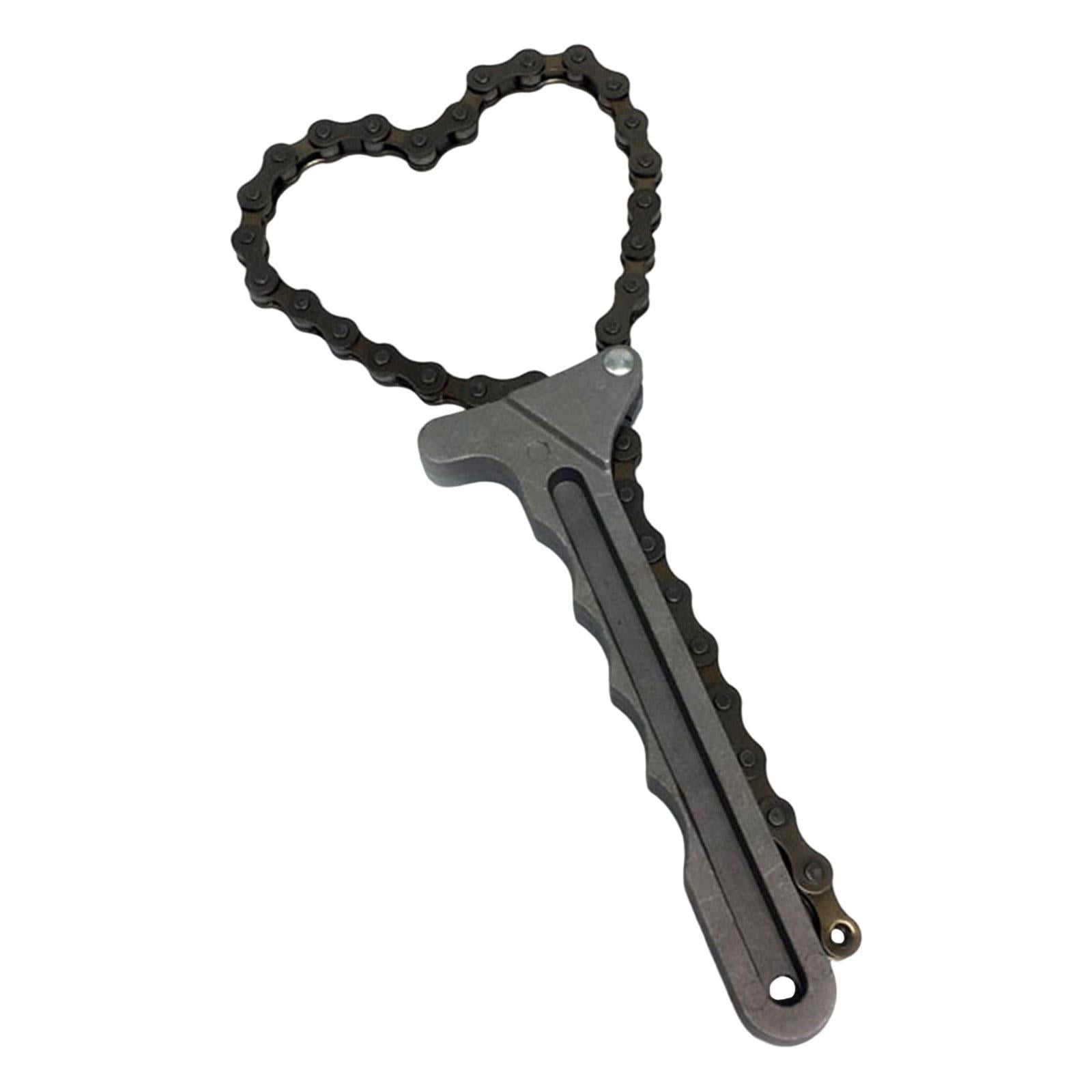 Chain Wrench,Oil Filter Wrench Engine Chain Removal Tool,Car Engine Oil ...