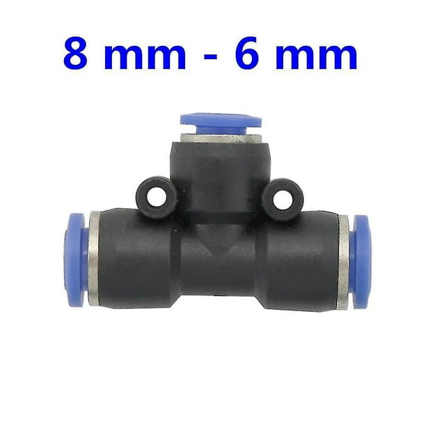 6 Pcs Three Way Reducing Slip Lock Quick Connector Garden Water Hose ...