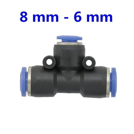 6 Pcs Three Way Reducing Slip Lock Quick Connector Garden Water Hose ...